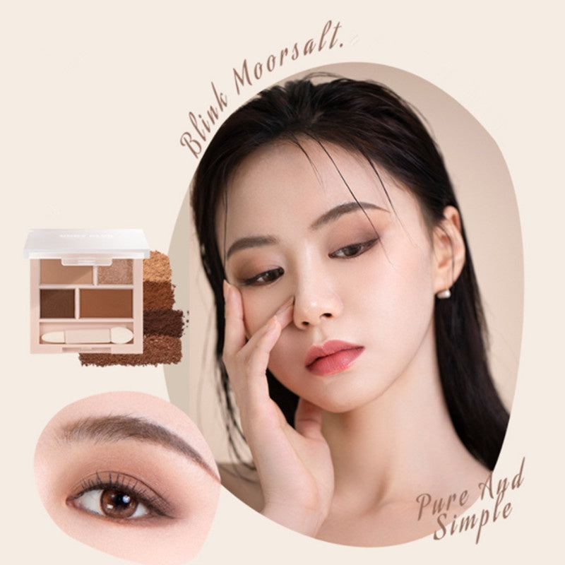 Unny Club Official 4 Colors Eyeshadow Makeup Palette 悠宜四色眼影盘 3g | CuteHart